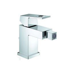 Grohe Eurocube Bidetarmatur 23138000 mit Ablaufgarnitur, chrom