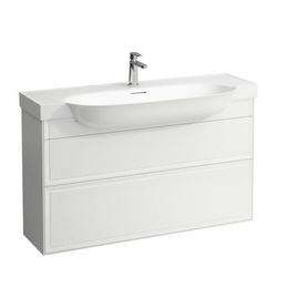 Laufen The new classic Waschtisch-Unterbau H4060520856271 117,5x67,5x31,5cm, 2 Schubladen, Verkehrsgrau