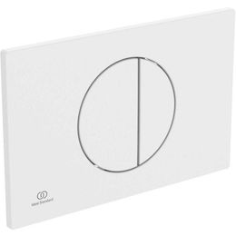 Ideal Standard Oleas M4 WC-Bet&auml;tigungsplatte R0503AW 230x7,5x150, mechanisch, wei&szlig; matt