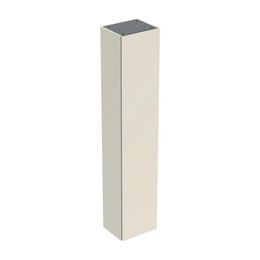 Geberit iCon Hochschrank 502316JL1 36x180x29,1cm, 1 T&uuml;r, sand grau/lackiert hochgl&auml;nzend