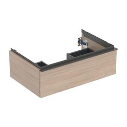 Geberit iCon Waschtisch-Unterschrank 502311JH1 74x24,7x47,6cm, Eiche/Griff lava matt