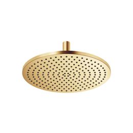 Dornbracht Regenbrause 28699970-28 mit Deckenanbindung, Regenbrause &Oslash; 400 mm, messing geb&uuml;rstet