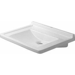 Duravit Starck 3 Vital Med Waschtisch 03127000001 70 x 54,5 cm, weiss, wondergliss, ohne &Uuml;berlauf