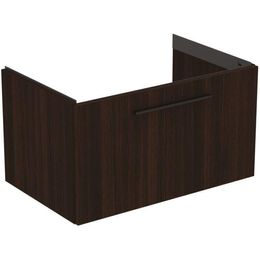 Ideal Standard i.life B M&ouml;beldoppelwaschtisch-Unterschrank T5271NW 1 Auszug, 80 x 50,5 x 44 cm, coffee oak