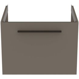 Ideal Standard i.life B M&ouml;beldoppelwaschtisch-Unterschrank T5269NG 1 Auszug, 60 x 50,5 x 44 cm, quarzgrau matt