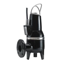 GRUNDFOS Schmutzwasserpumpe 96115125 400 V, 10 m, Grauguss, 65.09.A.2.50B, 0.90 kW
