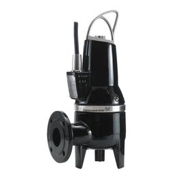 GRUNDFOS Schmutzwasserpumpe 96106575 230 V, 10 m, 65.11.A.2.1.502, 1.10 kW