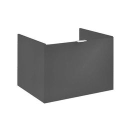 Emco Waschtisch-Unterschrank 958327523 schwarz, 60,8 x 44 x 47,5 cm, Auszug