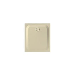 Bette BetteUltra Duschwanne 1660-441PLUS 100x90x2,5cm, Glasur, cream