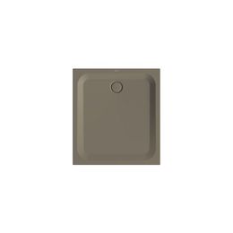 Bette BetteUltra Duschwanne 8737-404AE 110x100x3,5cm, Antirutsch/Pro, graphite