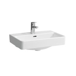 Laufen Pro S Waschtisch 8129520001561 55 x 38 cm, wei&szlig;, mit Hahnloch, ohne &Uuml;berlauf