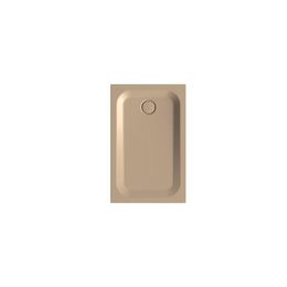 Bette BetteUltra Duschwanne 8725-425AE 110x70x3,5cm, Antirutsch/Pro, greige
