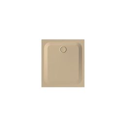 Bette BetteUltra Duschwanne 1660-003AE 100x90x2,5cm, Antirutsch/Pro, bahamabeige
