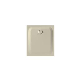 Bette BetteUltra Duschwanne 1660-422AE 100x90x2,5cm, Antirutsch/Pro, beige