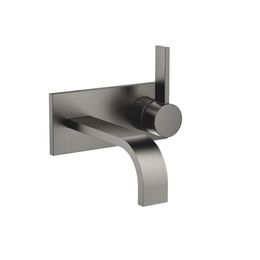 Dornbracht Mem Fertigmontageset 36863782-99 f&uuml;r Waschtisch-Wand-Einhandmischer, ohne Ablaufgarnitur, Dark Platinum matt