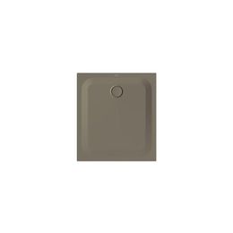 Bette BetteUltra Duschwanne 1660-404AE 100x90x2,5cm, Antirutsch/Pro, graphite