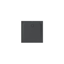 Bette BetteUltra Duschwanne 5940-400AE 100x100x2,5cm, Antirutsch/Pro, raven