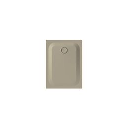 Bette BetteUltra Duschwanne 1650-415T 100x75x2,5cm, Wannentr&auml;ger, cashmere