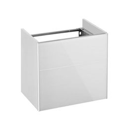 KEUCO Royal Reflex Waschtisch-Unterschrank 34090220001 49,6 x 45 x 34,7 cm, links, Magnolie/Magnolie