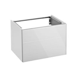 KEUCO Royal Reflex Waschtisch-Unterschrank 34050210000 64,6 x 45 x 48,7 cm, wei&szlig;/wei&szlig;