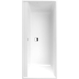 Villeroy & Boch Villeroy und Boch Collaro Rechteck-Badewanne UBA180COR2DV-01 180x80 cm, Einbau, Weiß alpin/Chrome