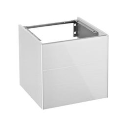 KEUCO Royal Reflex Waschtisch-Unterschrank 34040210001 49,6 x 45 x 48,7 cm, links, wei&szlig;/wei&szlig;