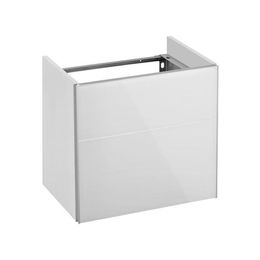 KEUCO Royal Reflex Unterschrank 34090210002 49,6 x 45 x 34,7 cm, rechts, weiss/weiss
