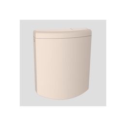 Eisenberg Sanit Sp&uuml;lkasten Bonito Duo 91A04040099 bahamabeige, mit Eckventil, 6 - 9 Liter
