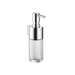 Dornbracht Spender 83435970-00 Wandmodell, Flasche aus Kristallglas, matt, Chrom