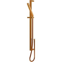 Steinberg Serie 135 Brausegarnitur 1351600RG Stange 750 mm, Rose Gold, mit Metall-Stabhandbrause