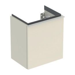 Geberit iCon Handwaschbecken-Unterschrank 502300JL1 37x41,5x27,9cm, 1 T&uuml;r, Anschlag rechts, sand hochgl&auml;nzend, Griff sand matt