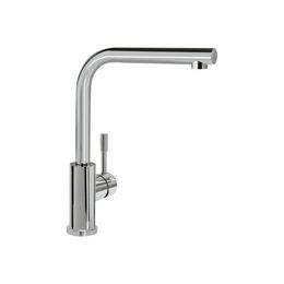 Villeroy & Boch Villeroy und Boch K&uuml;chenarmatur Modern Steel 966801LE 14 l/min, flexible Anschlussschl&auml;uche, Edelstahl massiv poliert