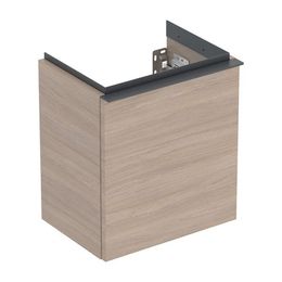 Geberit iCon Handwaschbecken-Unterschrank 502300JH1 37x41,5x27,9cm, 1 T&uuml;r, Anschlag rechts, Eiche, Griff lava matt