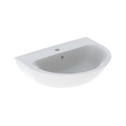 Geberit Renova Waschtisch 500372011 65 x 50 cm, wei&szlig;, mit Hahnloch, mit &Uuml;berlauf