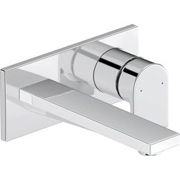 Duravit Tulum Unterputz-Waschtischarmatur TU1070004010 Ausladung 155mm, chrom, Fertigmontageset
