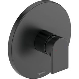 Duravit Tulum Fertigmontageset TU4210010046 Unterputz-Brausearmatur, 1 Verbraucher, schwarz matt