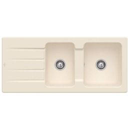 Villeroy & Boch Villeroy & Boch Architectura Einbausp&uuml;le 338001FU mit Ablaufgarnitur und Handbet&auml;tigung, Ivory