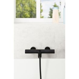 Herzbach Deep Black Wannen-Thermostat 23.132170.1.12 schwarz matt