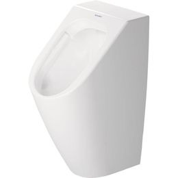 Duravit Soleil by Starck Urinal 2830302007 30x35cm, Zulauf von hinten, rimless, wei&szlig; Hygiene Glaze, mit Fliege