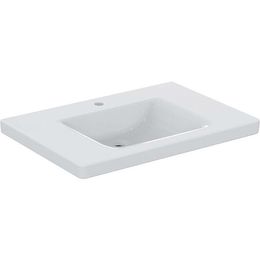 Ideal Standard Connect Freedom Waschtisch E548601 unterfahrbar, mit Hahnloch, ohne &Uuml;berlauf, 80 x 55,5 cm, wei&szlig;
