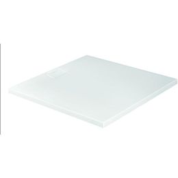 Duravit Stonetto Duschwanne 720169380000000 120 x 120 x 5 cm, weiss, aus DuraSolid Q