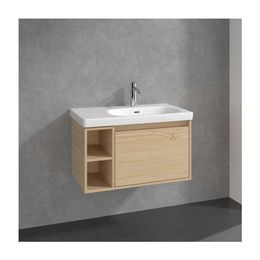 Villeroy & Boch Villeroy und Boch Skyla Waschtischunterschrank C78700VJ 1 Auszug, 772 x 436 x 439 mm, Nordic Oak