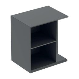 Geberit iCon Seitenelemet 502325JK1 37x40x27,3cm, f&uuml;r Handwaschbecken, lava/lackiert matt