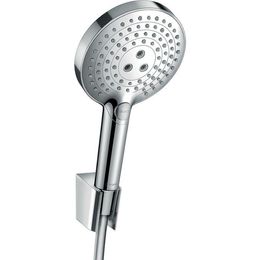 Hansgrohe Raindance Select S120 Wannenset 26701000 chrom, Brausehalter und Schlauch 125 cm