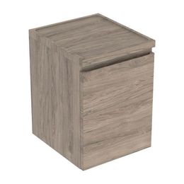 Geberit Renova Plan Seitenschrank 501913JR1 40x55x44,5cm, 1 Schublade, nussbaum, Folie strukturiert
