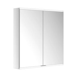 KEUCO Royal Modular 2.0 Spiegelschrank 800211091100200 900 x 900 x 160 mm, 2 Steckdosen, Wandvorbau, 2-t&uuml;rig