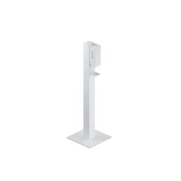 HEWI Sensoric Desinfektionsspenders&auml;ule 900.06.01360DX Aluminium pulverbeschichtet wei&szlig; tiefmatt, Aluminium pulverbeschichtet