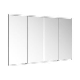 KEUCO Royal Modular 2.0 Spiegelschrank 800410161000000 1600 x 900 x 120 mm, ohne Steckdose, Wandeinbau, 4-t&uuml;rig