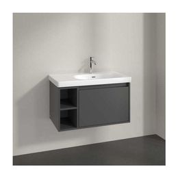 Villeroy & Boch Villeroy und Boch Skyla Waschtischunterschrank C78700VR 1 Auszug, 772 x 436 x 439 mm, Graphite