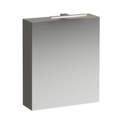 Laufen Base LED-Spiegelschrank H4027511102621 60x70x18,5cm, Ulme Hell, Anschlag links
